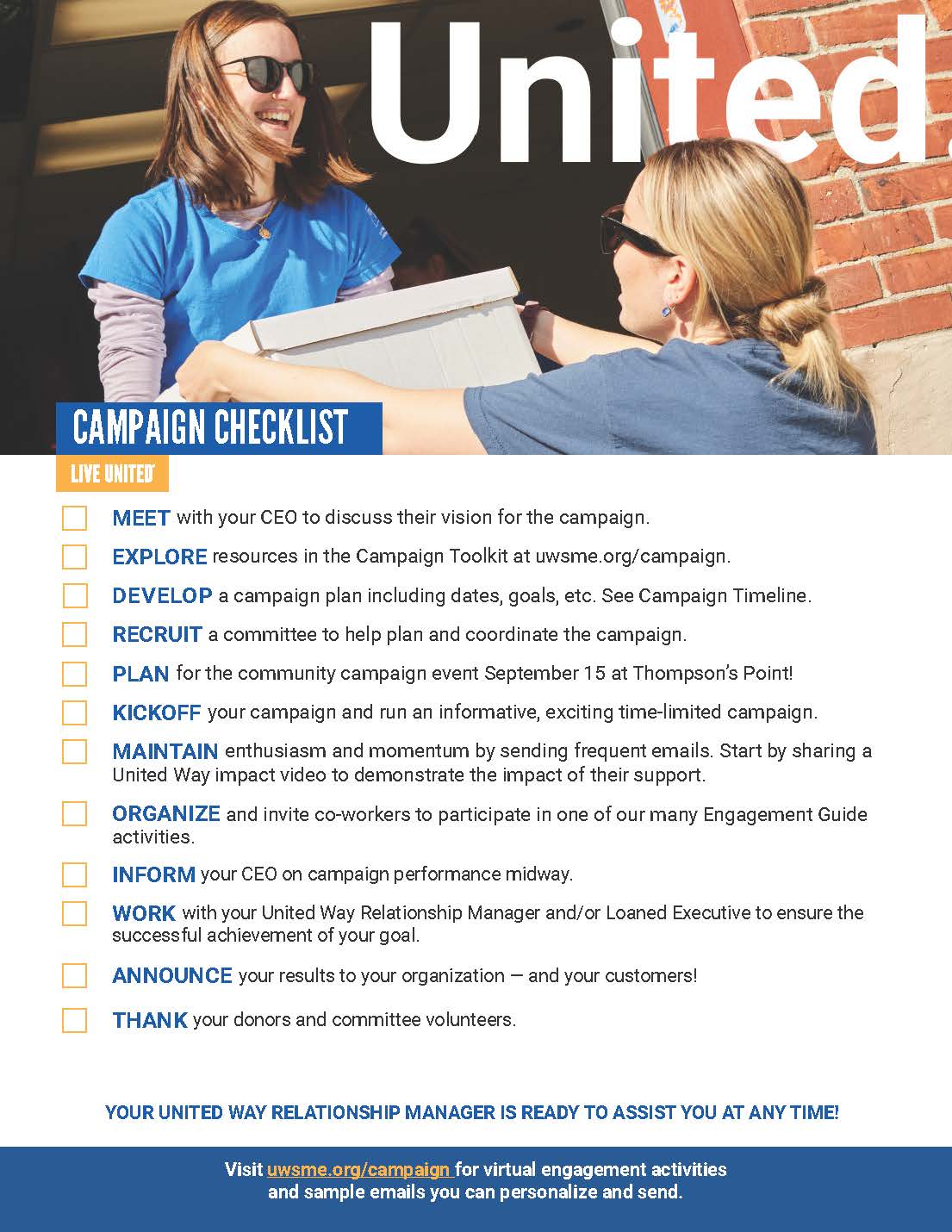Campaign Toolkit - United Way of Southern Maine