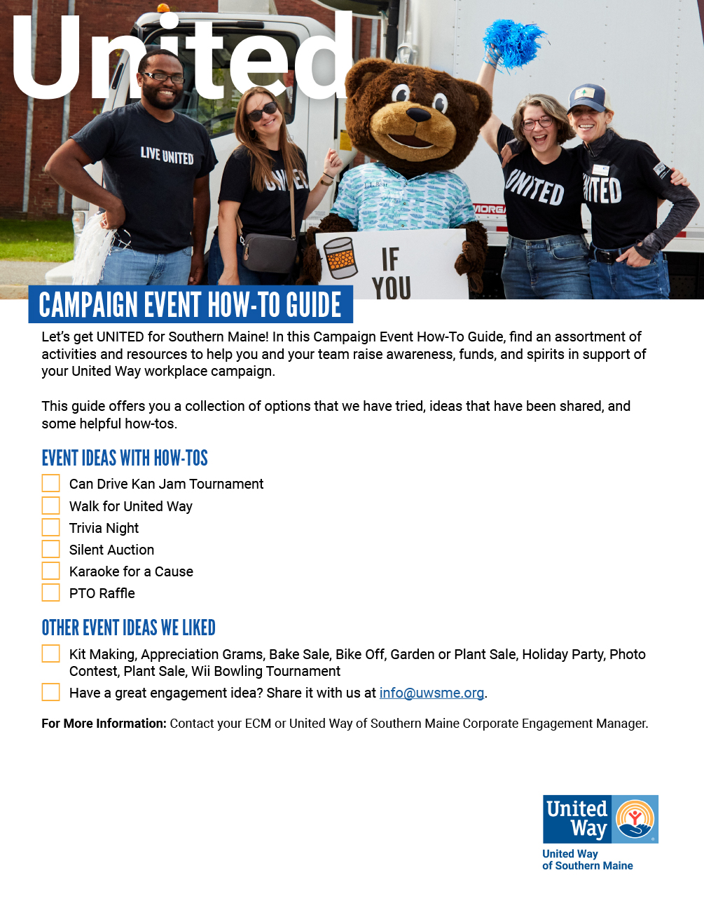 Campaign Toolkit - United Way of Southern Maine